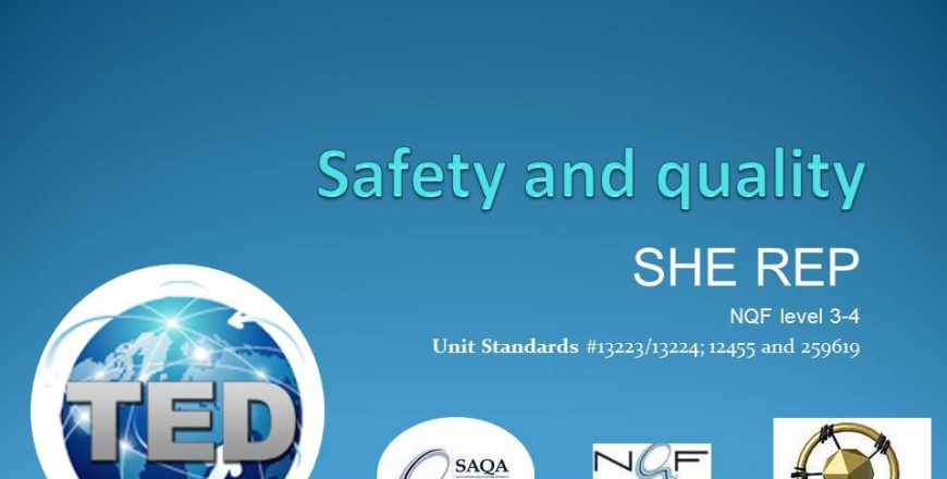 SHE Rep – TED Training Solutions